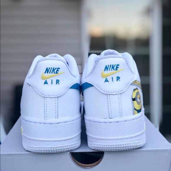 Nike | Shoes | Custom Painted Minion Nike Air Force S | Poshmark